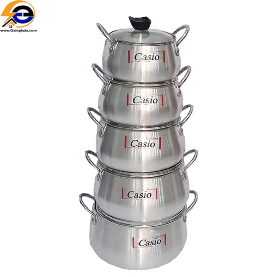 قیمت و خرید سرویس قابلمه 10 پارچه آلومینیومی کاسیو - فروشگاه اینترنتی ...