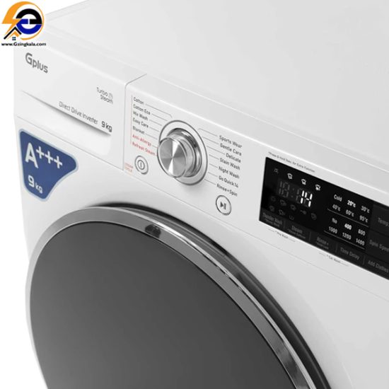 قیمت و خرید ماشین لباسشویی جی پلاس 9 کیلویی مدل GWM-P990 - فروشگاه اینترنتی لوازم خانگی گزینگ کالا